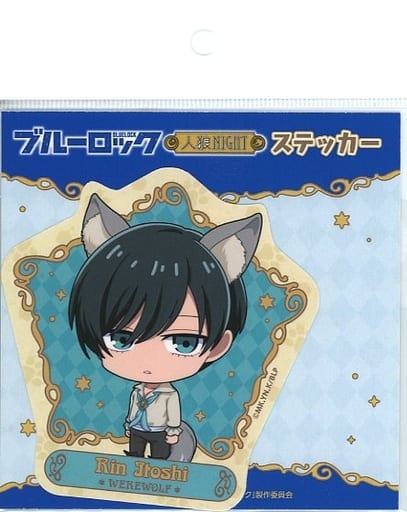 Sticker sticker Itoshi Rin Ningoro Night Deformed Sticker "Blue Rock ...