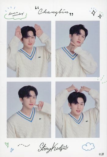 "FamilyMart ×Stray Kids March 2023" Chambin Print Photo-Style Sticker ...