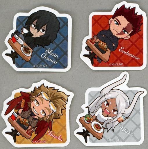 Sticker sticker Hero Sticker Set B (4-Pack Set) "MY HERO ACADEMIA × ...
