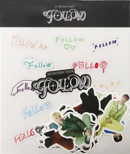 Sticker sticker Seventeen Sticker Set "SEVENTEEN TOUR' FOLLOW' TO SEOUL ...