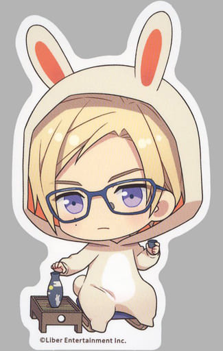 Sakyo Furuichi "A3! (A3) ×animatecafe No. 9 Trading Die Cut Sticker ...