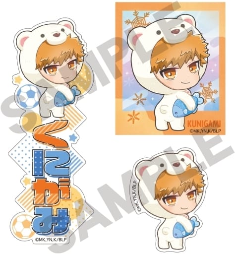 Rensuke Kunigami Sticker Set Kigurumi Kids Cool "Blue Rock" | Goods ...