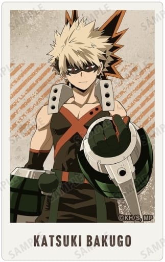 Katsuki Bakugo (B) "MY HERO ACADEMIA Trading Card Sticker Vol. 2 ...