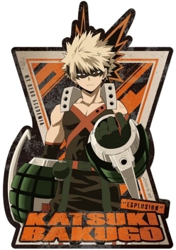 Sticker sticker Katsuki Bakugo Water Resistant Sticker - "MY HERO ...