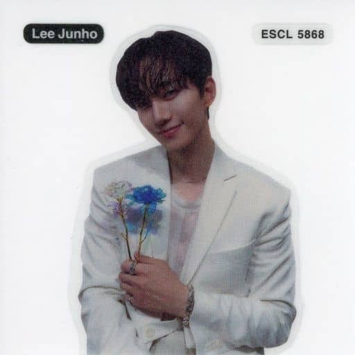 Sticker sticker Lee Ju-no (Jacket White / Name : Black) Mini Ju-no Seal ...