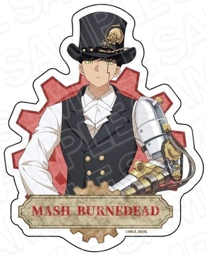Mash Burned (stumpunk ver.) Die Cut Sticker "Massur MASHLE" | Goods ...