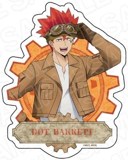 Dot Barrett (stampunk ver.) Die Cut Sticker "Massur MASHLE" | Goods ...