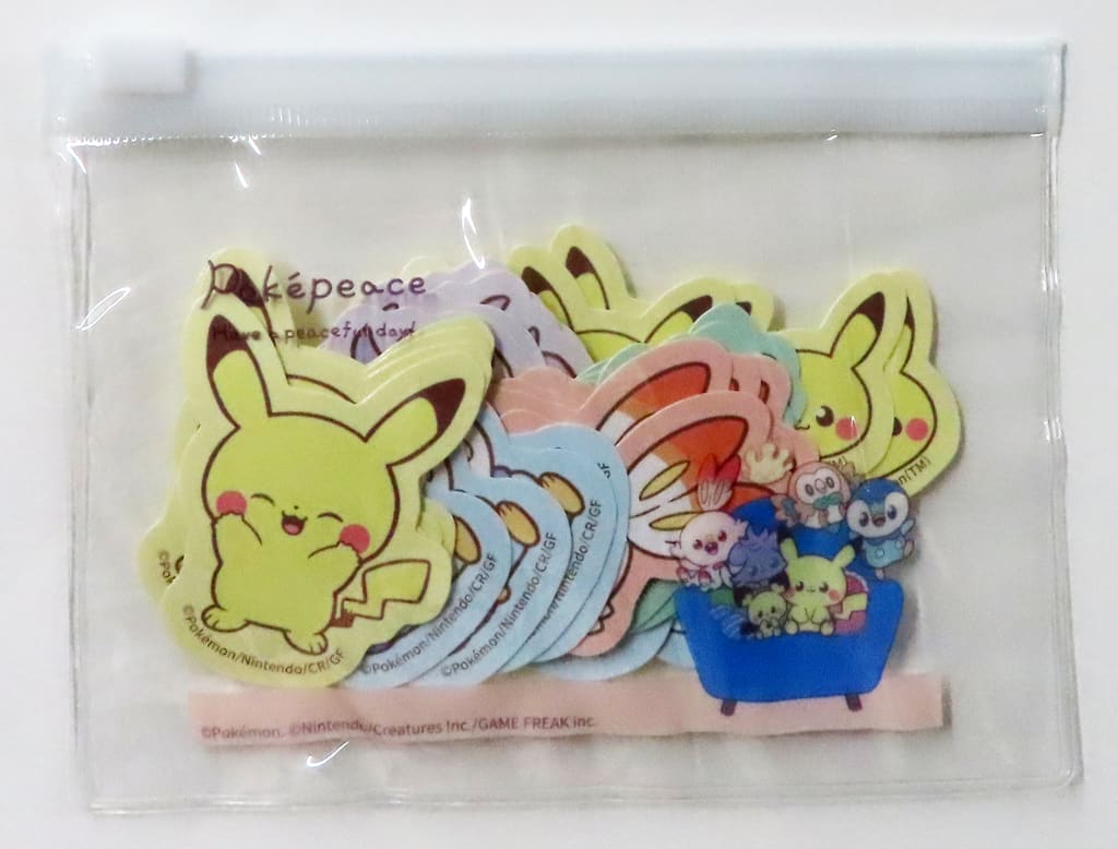 Collection Flake Sticker - "Pocket Monsters Poke-Piece x Thank You Mart ...