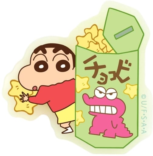 Sticker sticker Choco Bi Phosphorescent Acrylic Sticker "CRAYON ...