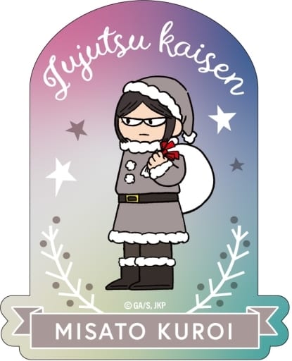 Kuroi Misato Jirori Hologram Sticker ~ Christmas Kaedama / Tamaori ver ...