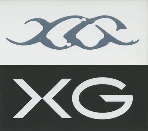 Sticker sticker XG Logo Sticker Set (2-Pack) "CD NEW DNA G ver ...