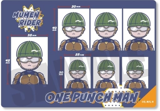 J. Mumen Rider ID photo style sticker "ONE-PUNCH MAN" | Goods ...