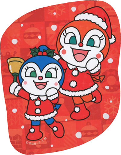 Dokin-chan & Kokin-chan Sticker Christmas "Anpanman" Anpanman Children ...