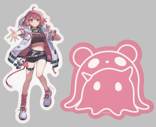 Saki Sasaki Sticker Set "Virtual YouTuber Nijuji" EX Gamers 5th ...