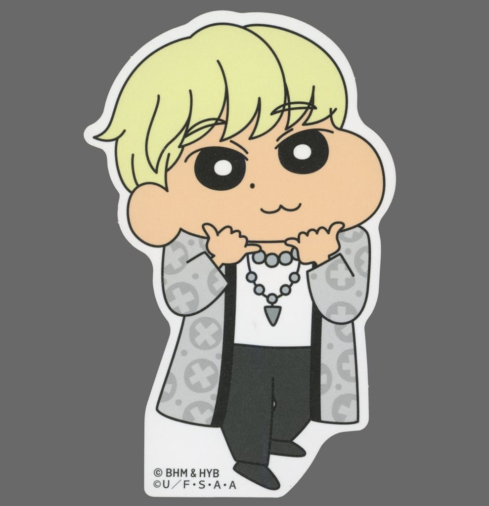 DALsooobin Sticker "TOGETHER× X TOMOROW CRAYON Shinchan" | Goods ...