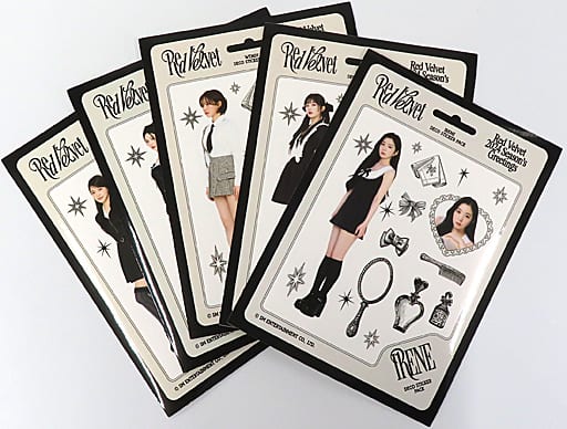 [Single Item] Red Velvet Deco Sticker Pack (5-Pack) Bundled items of ...