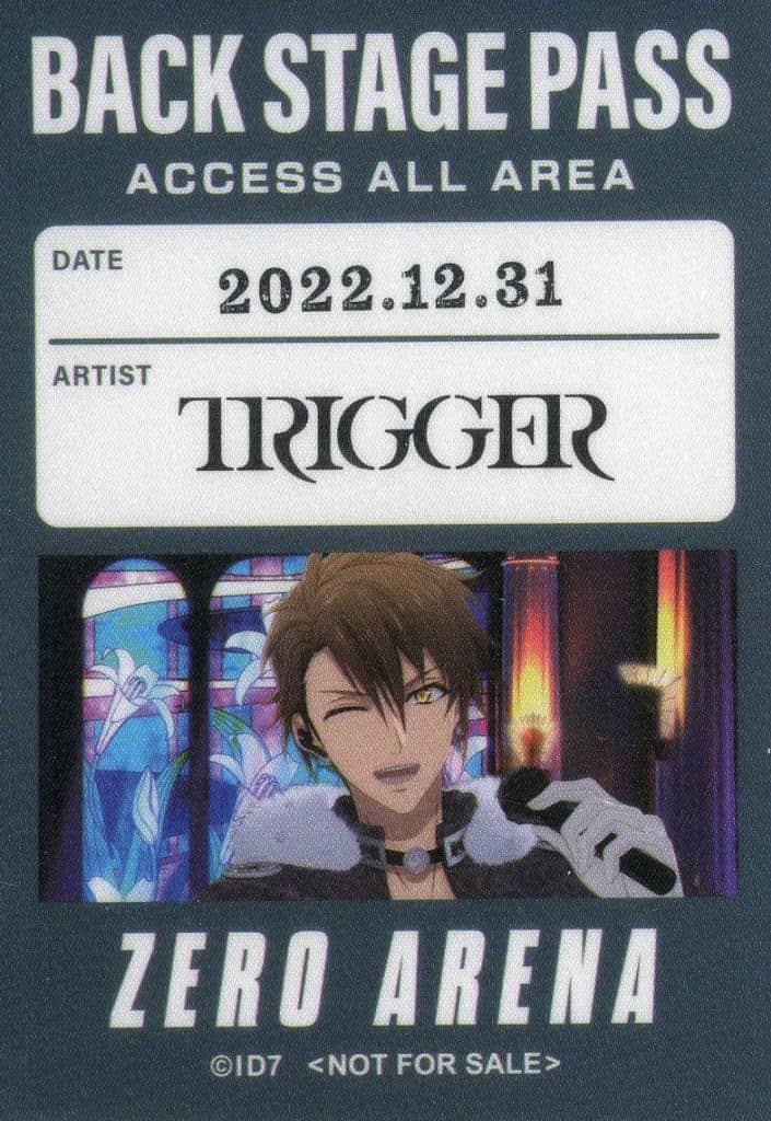 (x) Ryunosuke Backstage Pass Style Sticker "Idolish Seven BLACK or ...