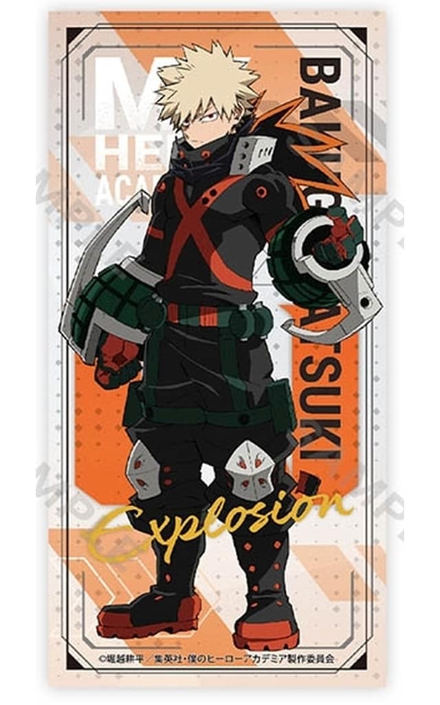 Katsuki Bakugo 7th Period New Visual Sticker "MY HERO ACADEMIA" | Goods ...