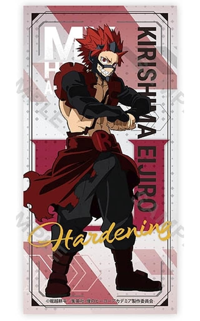 Eijiro Kirishima 7th Period New Visual Sticker "MY HERO ACADEMIA ...