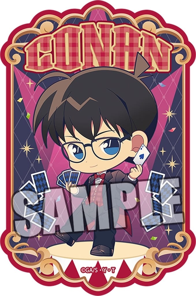 Edogawa Conan (MagicVer.) Die Cut Sticker "CASE CLOSED" | Goods ...