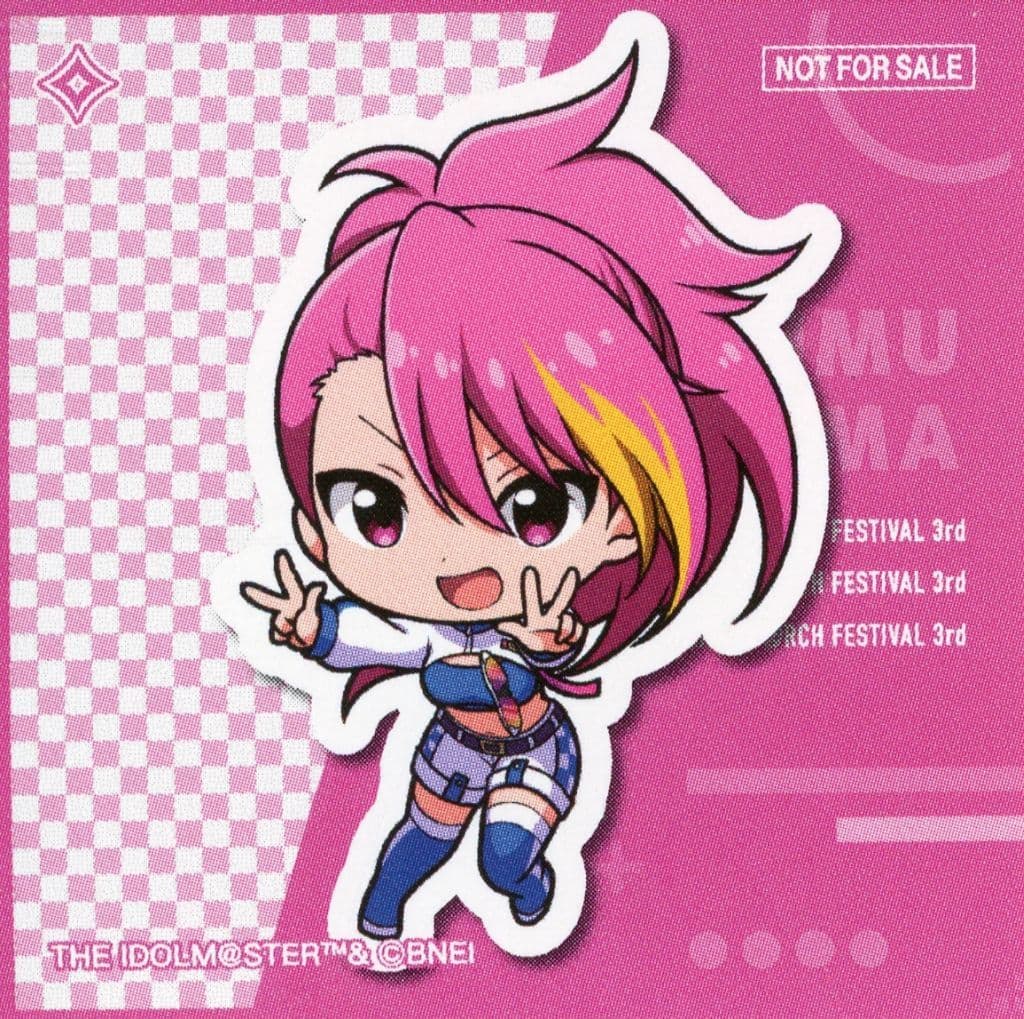 Ayumu Maihama Sticker "idol Master MILLION LIVE! ×Sofmap GRID M @ RCH FESTIVAL 3rd" Target ...