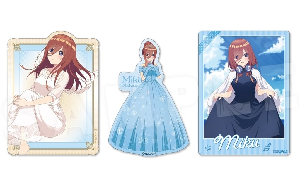 03. Sankyu NAKANO sticker set' Eiga The Quintessential Quintuplets ...