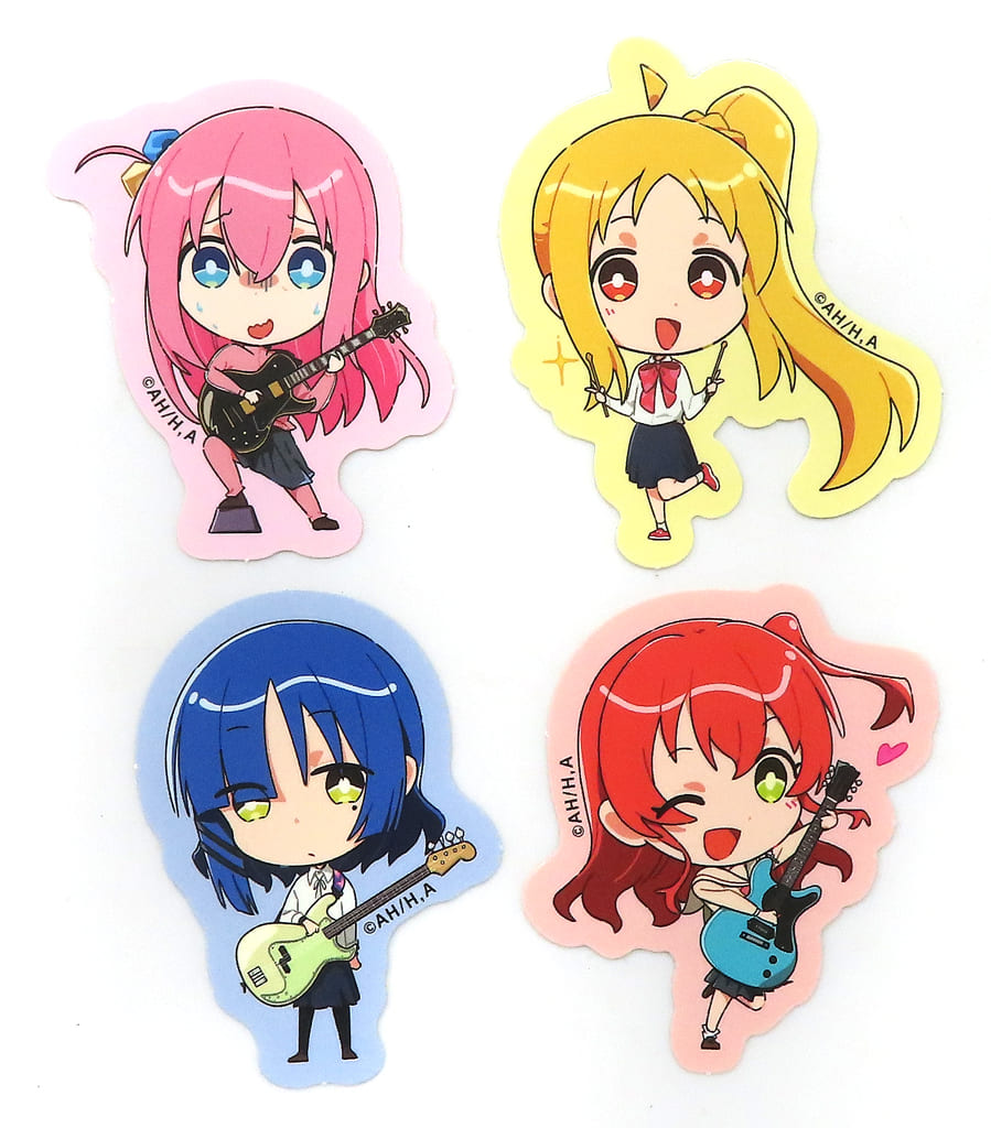 Tie-Band Die-Cut Sticker Set (4-Pack Set) Theater Goods "Theater Collection : Bocchi, Za Rokku ...
