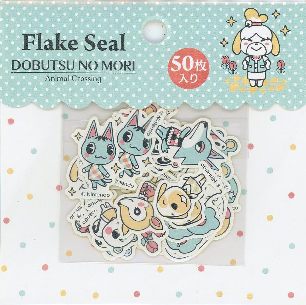 Gathered Flake Seal "Animal Crossing" Nintendo Tokyo Limited | Goods ...