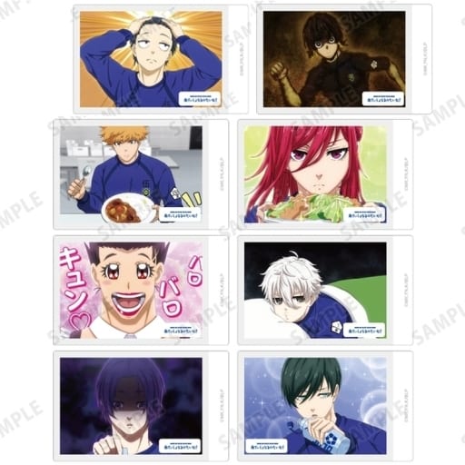 Sticker sticker [Box] Blue Rock Trading Scene photograph Card Sticker ...