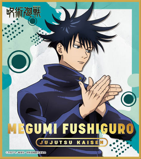 Kei Fushiguro (alphabet)' Jujutsu Kaisen Visual Iroshi Collection ...