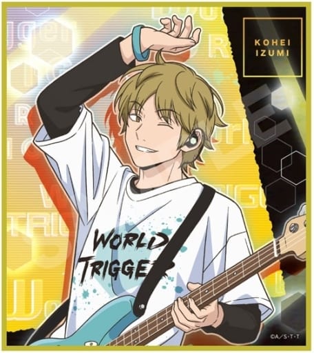 "WORLD TRIGGER Trading Mini Colored Paper Band" by Izumi Kosei | Goods ...