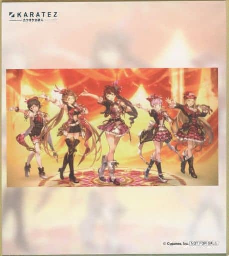 Never Ending Fantasy (MV) original mini colored paper "GRANBLUE FANTA ...