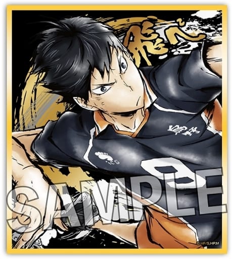 "Kageyama Tobio!" Sparkling Colored Paper "Haikyu!" | Goods ...