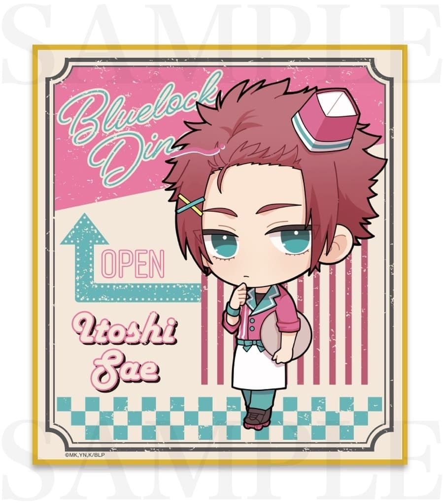 Itoshi-Sae Blue Lock Diner Mini Colored Paper "Blue Lock" | Goods ...