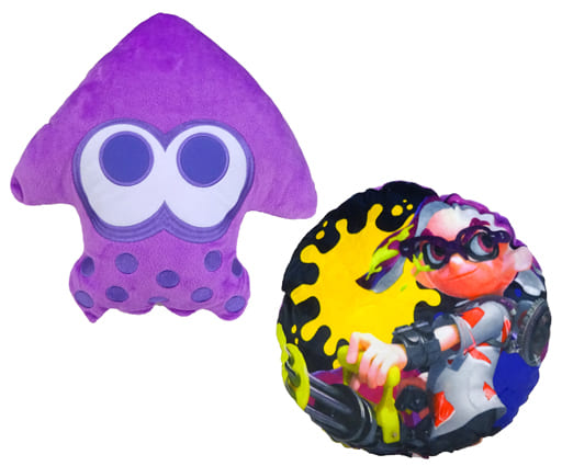 Cushion, Body Pillow / Body (Character Connector) Squid (Neon Purple ...