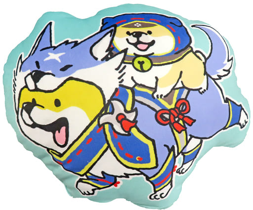 Galk Die Cut Cushion "Shibanban x Capcom Inu" | Goods / Accessories ...