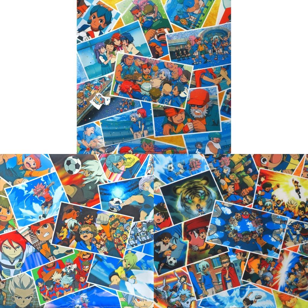All 3 types set cushion "KUJI Hikido INAZUMA ELEVEN 15th Anniversary ...