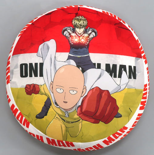 Saitama & Genos Fluffy Round Cushion "ONE-PUNCH MAN" | Goods ...