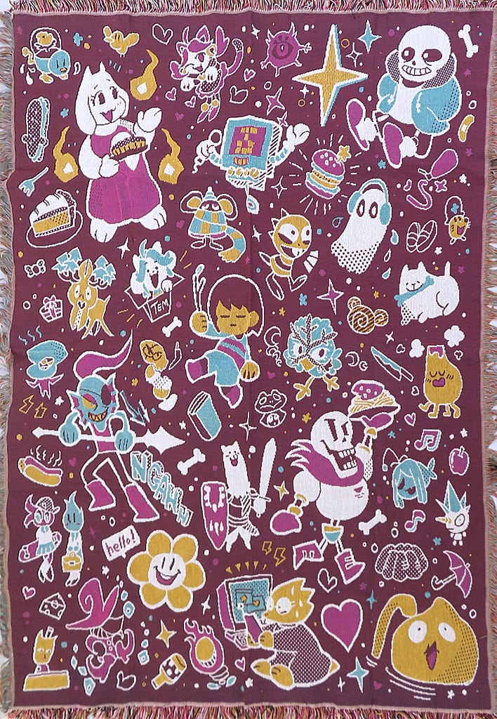 Enjoy Friends Blanket "UNDERTALE" | Goods / Accessories | Suruga-ya.com
