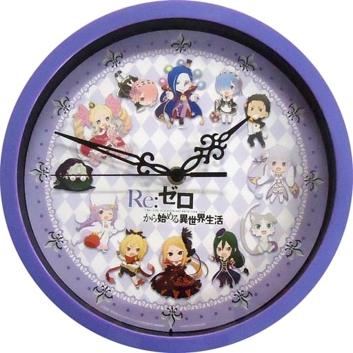 Deformed Wall Clock "Re:ZeRo Starting Life in Another World" | Goods ...