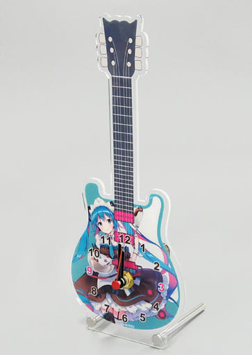 Clock and wall clock [A la Carte] Hatsune Miku Guitar Style Acrylic ...
