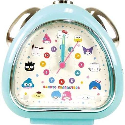 Clock and wall clock Mixed Rice Ball Clock "Sanrio Character Actors ...