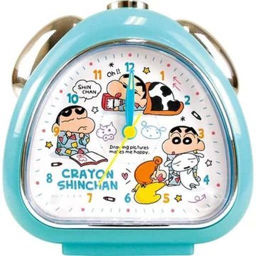 Clock and wall clock Rakugaki Pajama Rice Ball Clock "CRAYON Shinchan ...