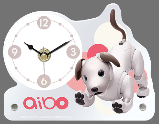Aibo (die-cut) acrylic clock "Aibo" | Goods / Accessories | Suruga-ya.com