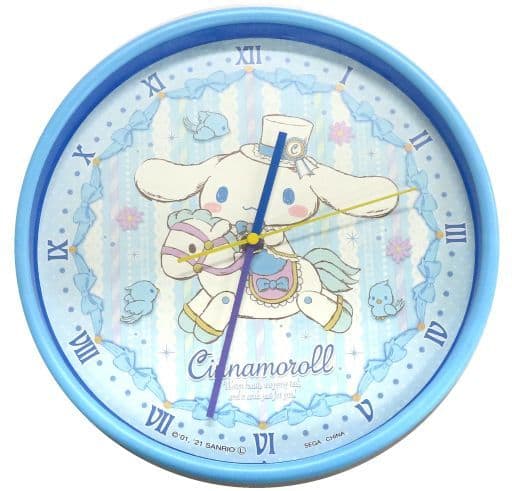 [Pendulum missing] Cinnamoroll Premium Swing Wall Clock "Cinnamoroll ...