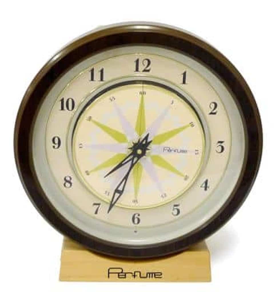 [Accessories missing] Perfume original marionette clock & pedestal set ...