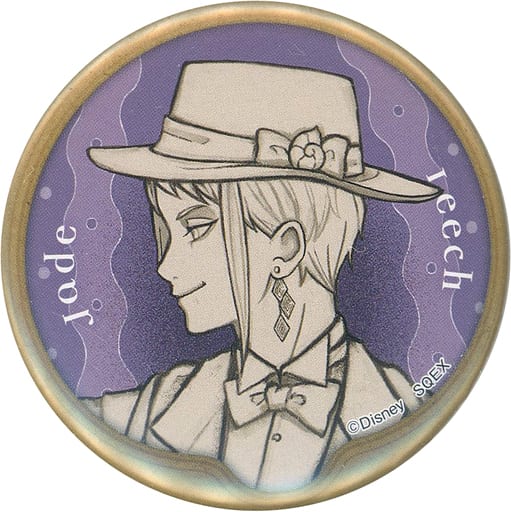 Jade Leech "Disney Twisted Wonderland Trading metal badge B ~ Roman ...