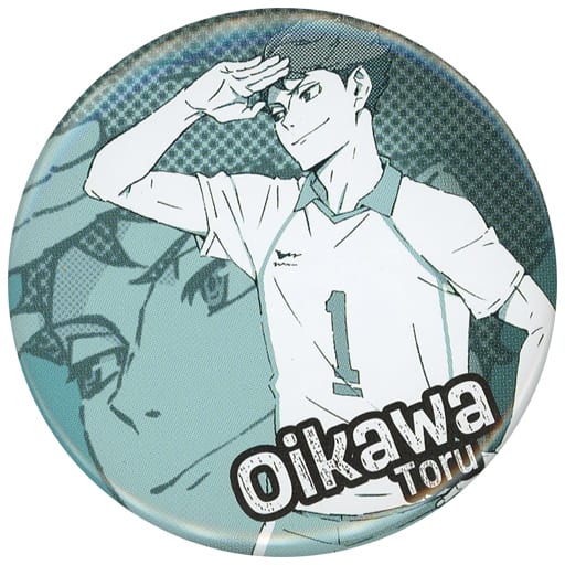 Badge Pins Toru Oikawa "Haikyu! Portrait metal badge" | Goods ...
