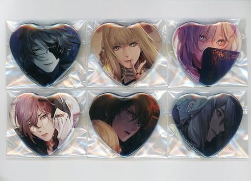 [Single Item] Gathered Heart metal badge 6-Type Set "Switch Soft Last ...