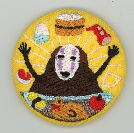 Badge Pins No-Face (generous customer) "Spirited Away Embroidery Brooch ...